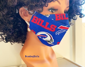 Buffalo Bills Mask | Etsy