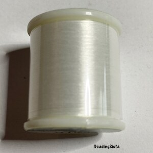 Thread - Beading - White - Nylon - 55 Yard - 1 Spool - Etsy