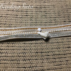 Cuff Leather Rhinestone Unique Mixed Chain Bracelet - Etsy