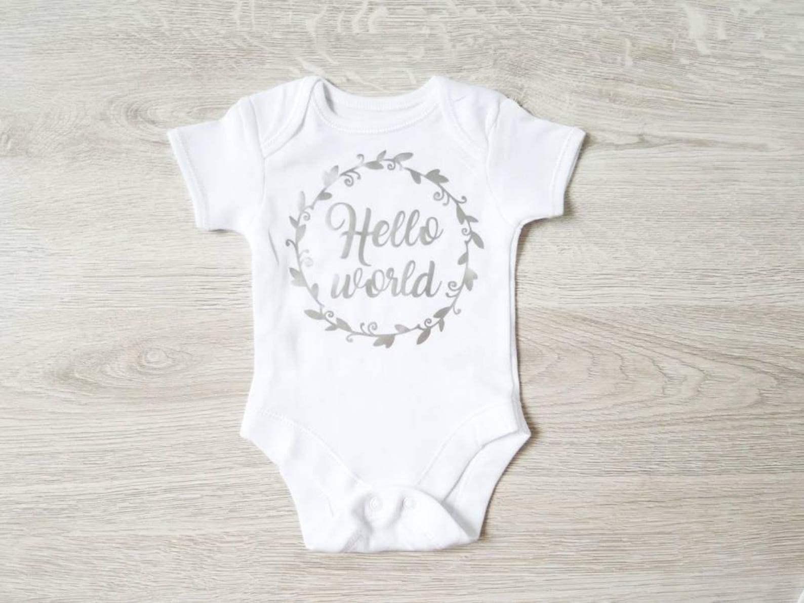 Hello World Newborn Girl Outfit Summer, Home Coming Outfit, Watermelon ...