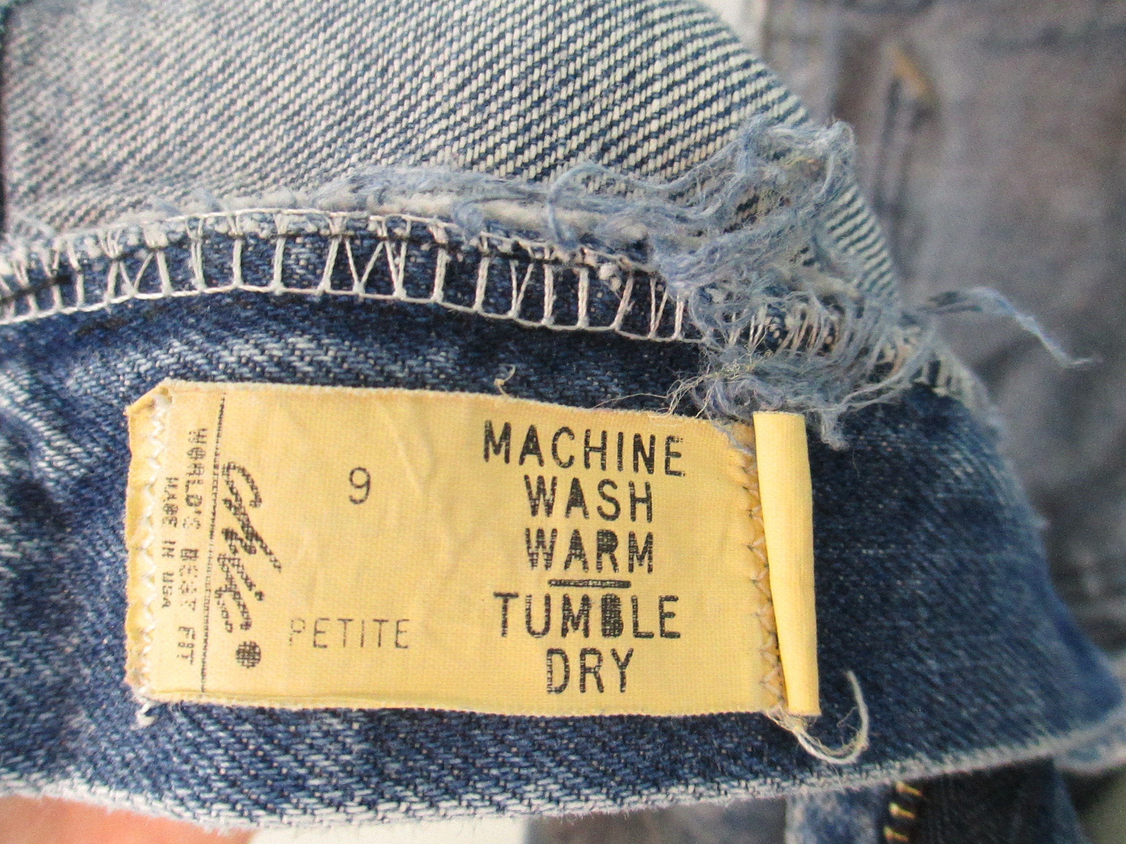 Chic Acid Wash High Waist 80's Jeans Women's Size 9 Petite Stonewashed ...