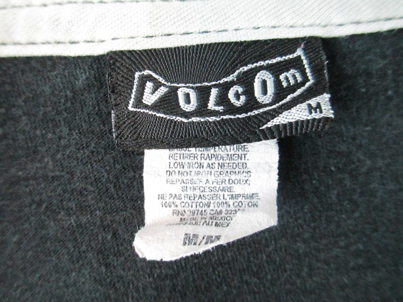 Vintage 90's Volcom Shirt Unisex Adult Medium Cotton - Etsy
