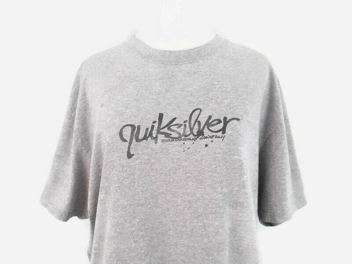 Vintage 1990's Quicksilver T-shirt 90's Grunge Worn in | Etsy