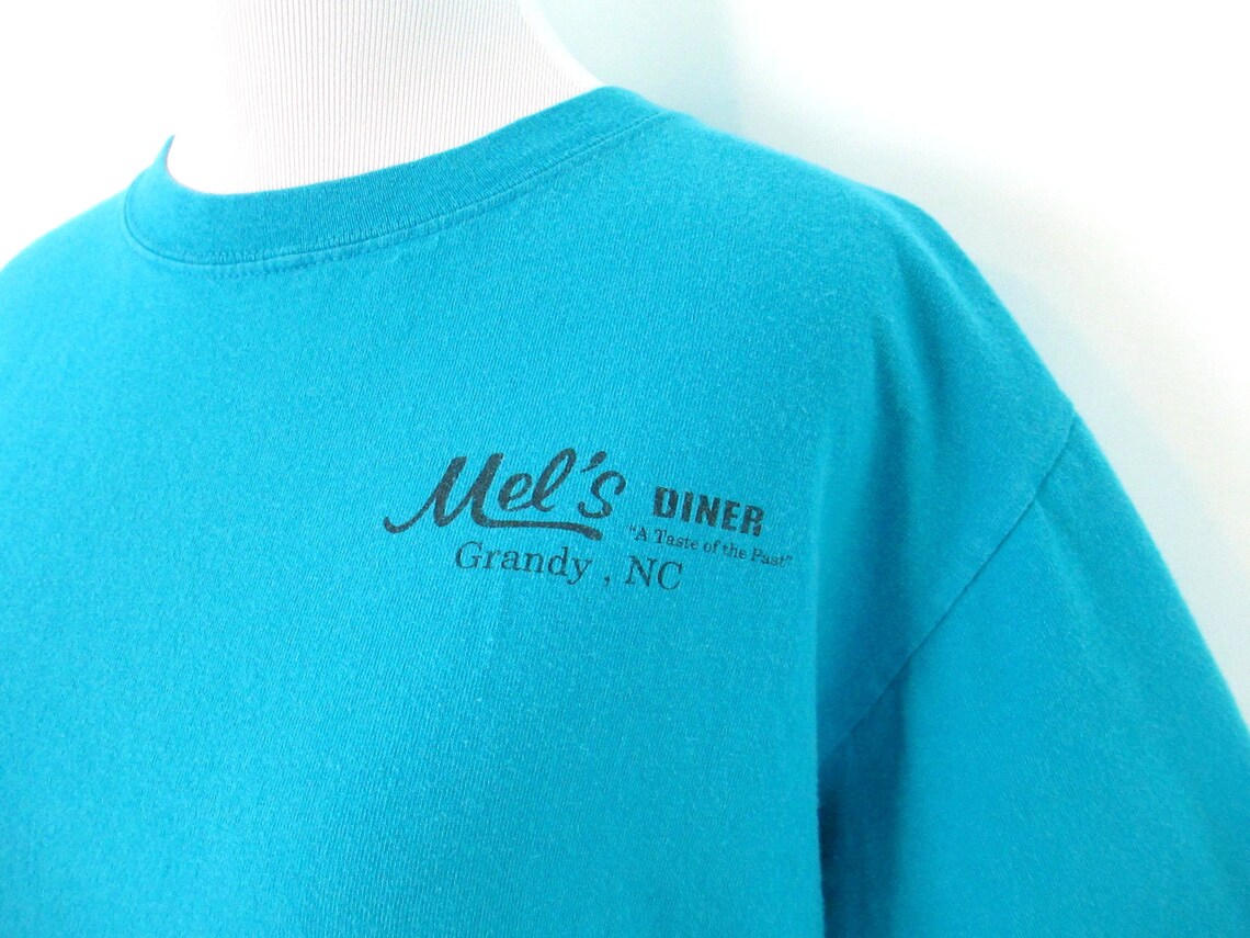 Vintage Mel's Diner T-shirt Funny Waitress Flo Kiss My - Etsy