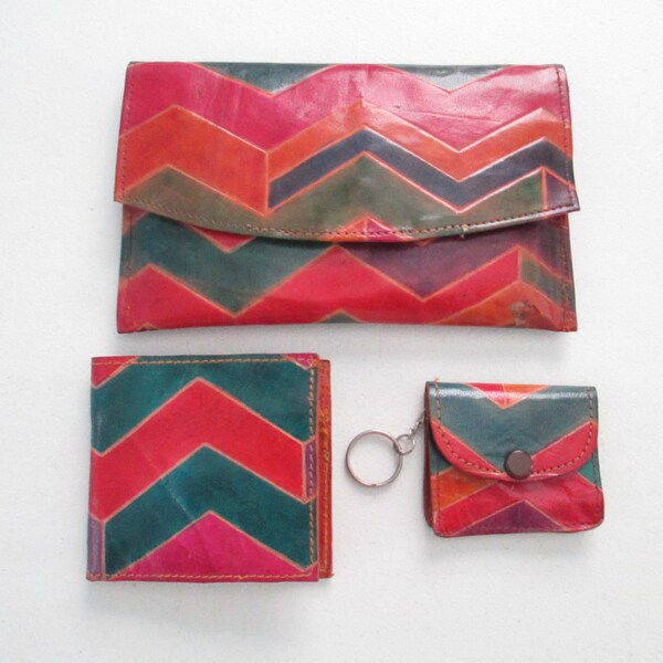 Chevron Wallet - Etsy