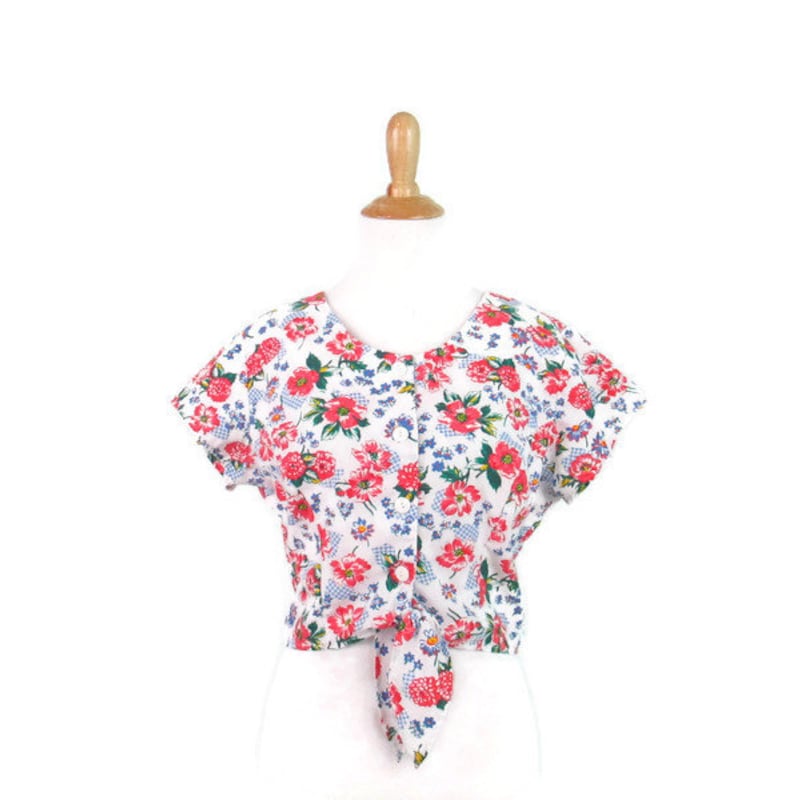 Button up Crop Tops - Etsy