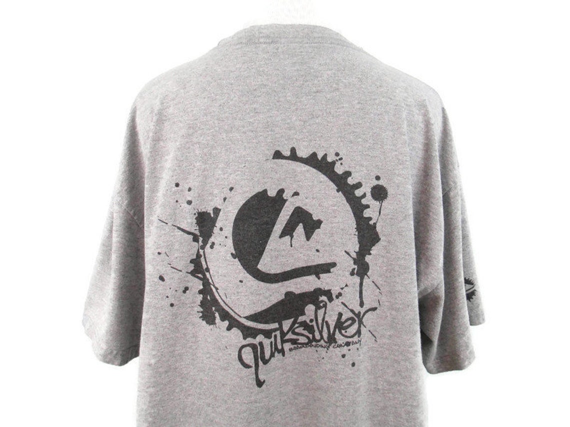 Vintage 1990's Quicksilver T-shirt 90's Grunge Worn in | Etsy