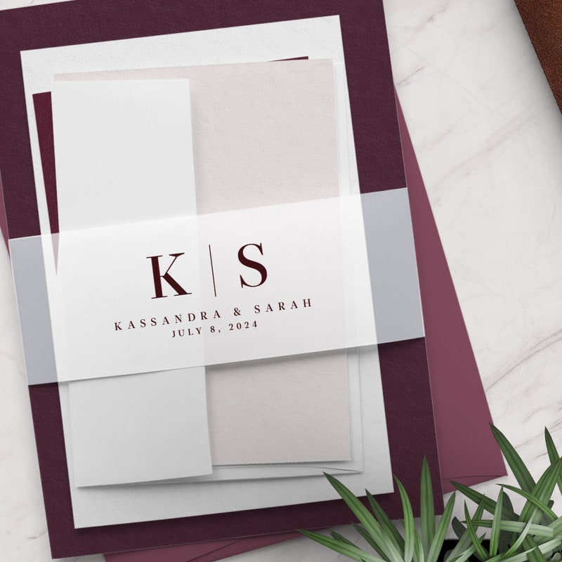 Invitation Wrap - Etsy