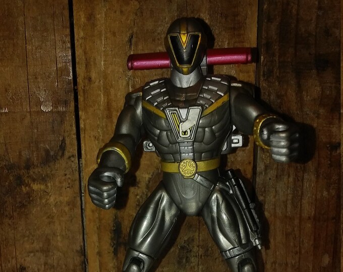 Vintage Power Rangers Lightspeed Rescue Mega Battle Silver 6 - Etsy