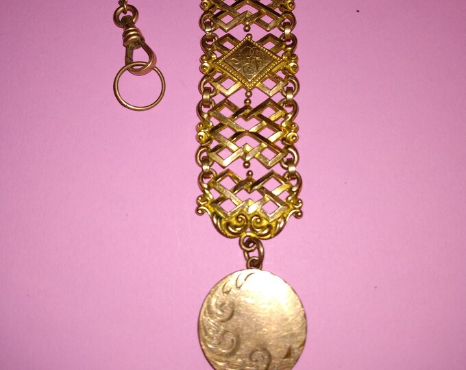 Vintage the DFB Co Watch Fob/chain, With Locket - Etsy