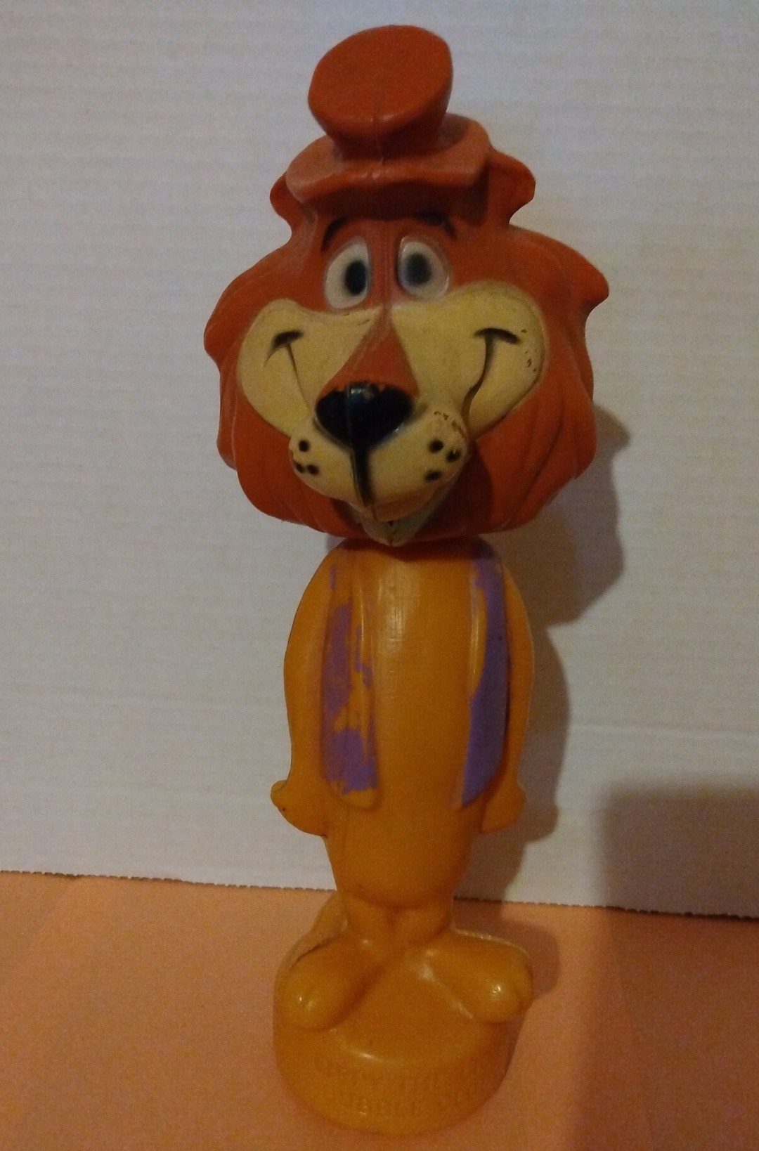 Vintage 1960s SOAKY Bubble Bath Bottle, Lippy the Lion, Hard to Find - Etsy