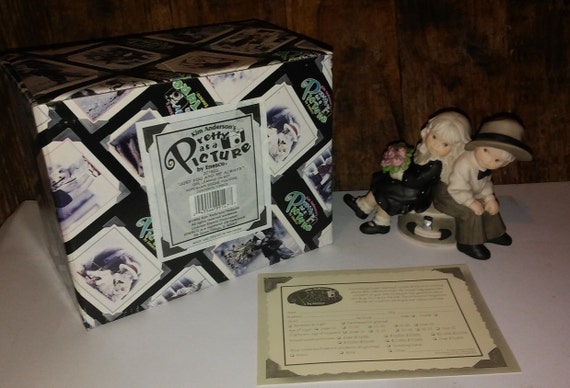 Vintage Enesco Kim Anderson 1996 Just You and Me Always - Etsy