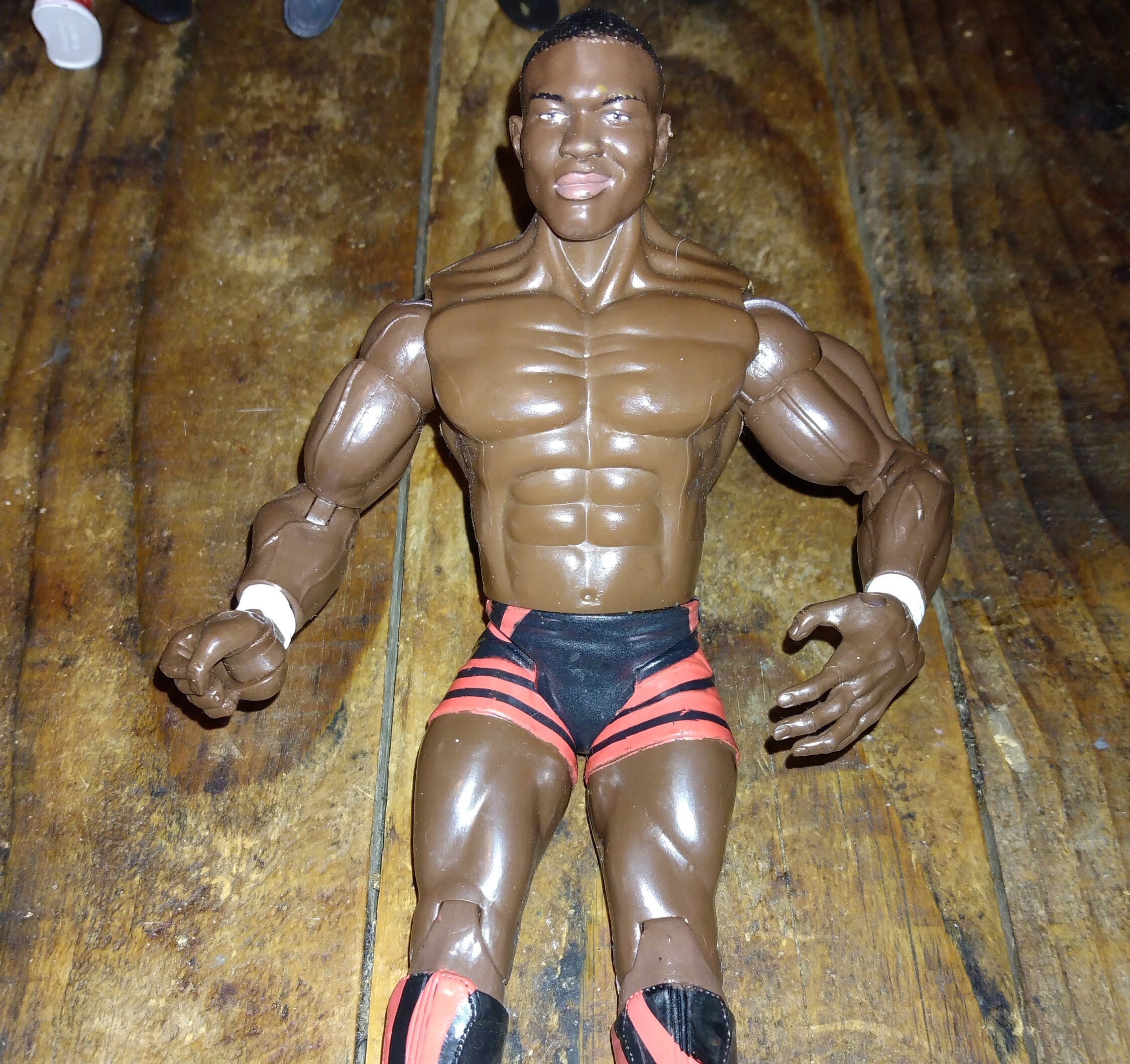 WWE Jakks Pacific Wrestler 2003 Shelton Benjamin Etsy UK