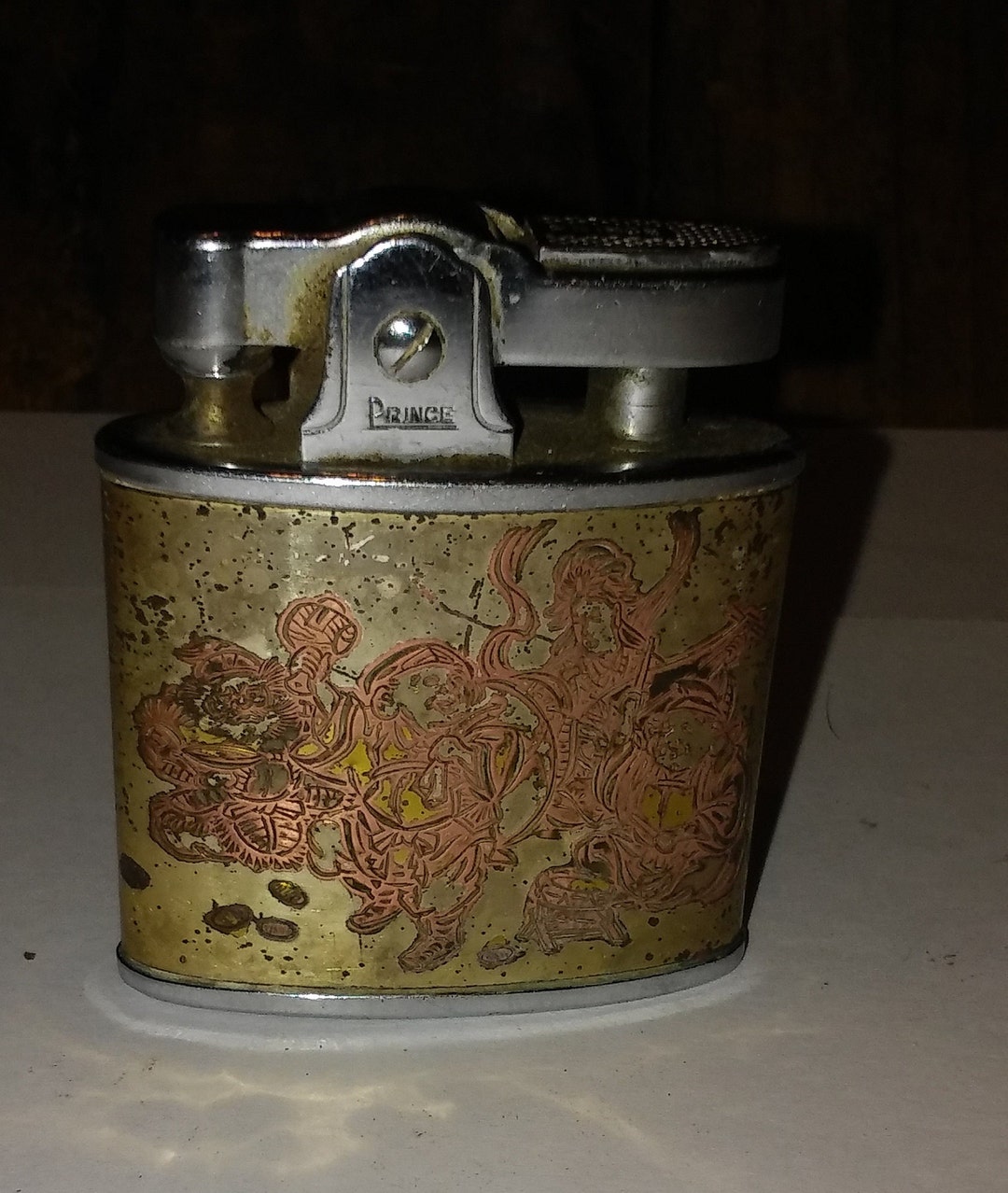 Vintage 1950s Prince Automatic Super Lighter 7 Lucky Gods - Etsy