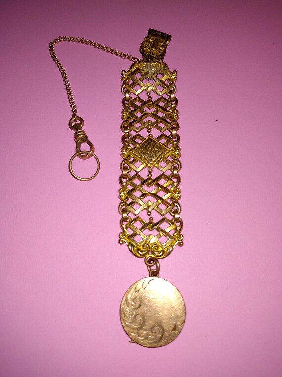 Vintage the DFB Co Watch Fob/chain With Locket - Etsy