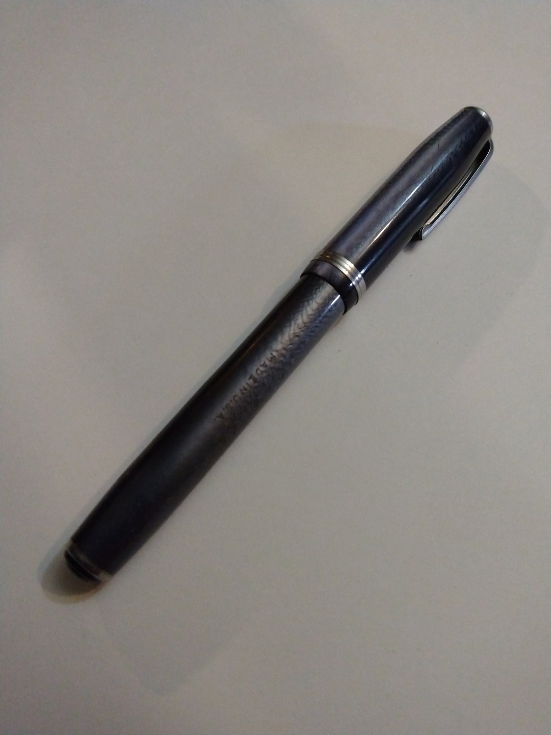 Vintage Esterbrook Fountain Pen Blue/gray 9550 - Etsy