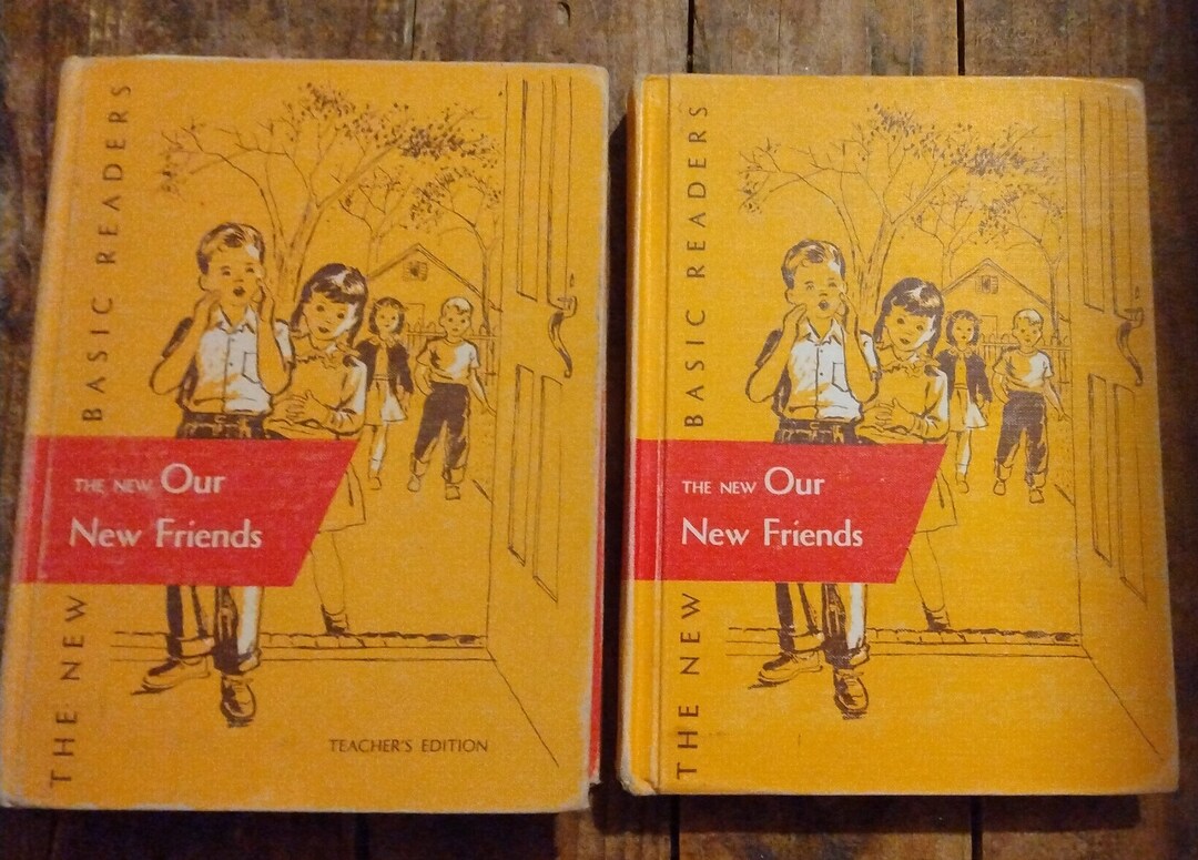 Vintage 1960s the New Our New Friends School Books, Teacher and Student - Etsy