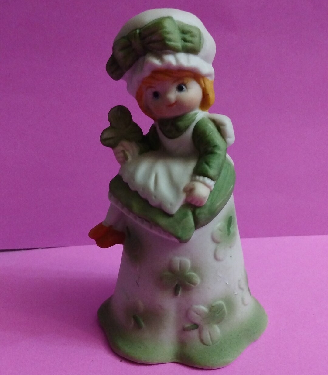 Vintage Irish Shamrock Boy and Girl Bells - Etsy