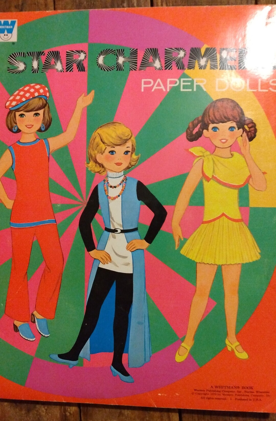 Vintage 1970 Star Charmers Paper Dolls - Etsy