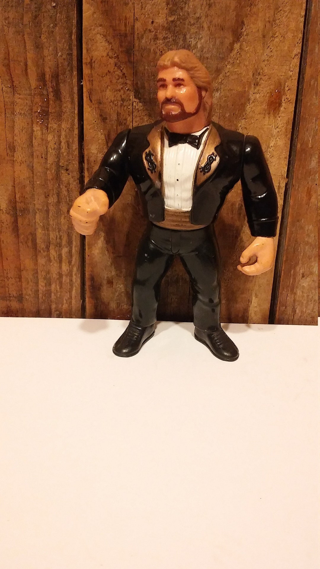 Vintage WWF Ted Dibiase Figure 1990 - Etsy