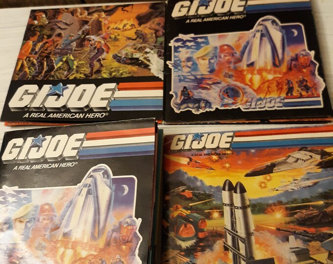 Vintage 1980s GI Joe Insert Booklets/pamphlets (4) - Etsy