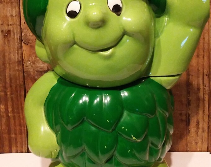 Vintage Green Giant Sprout Cookie Jar, RESERVED LANDYN - Etsy