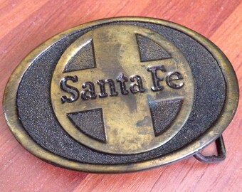 Santa belt buckle | Etsy