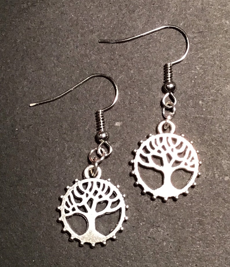 Tree of Life Inspired Earrings - Etsy