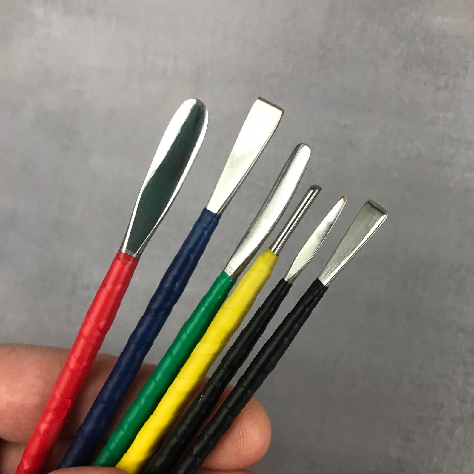 Stainless Steel Metal Sculpting Tool Set for Detailed Clay | Etsy