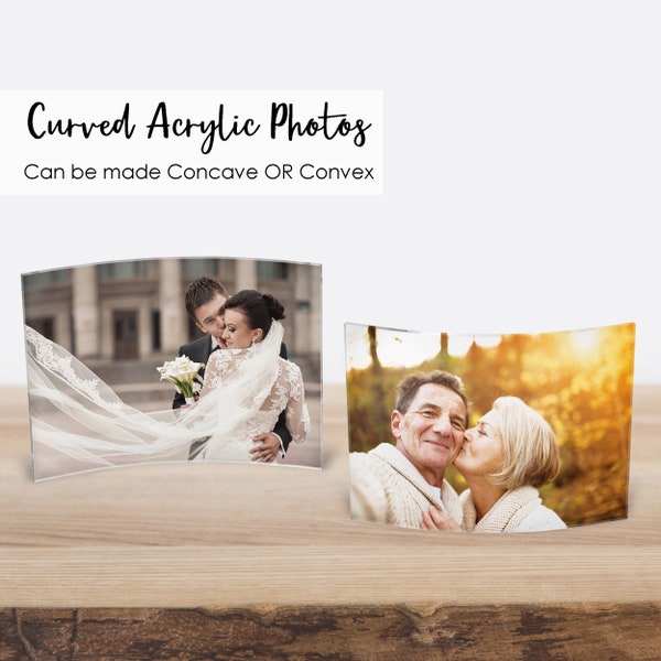 Curved Picture Frame - Etsy