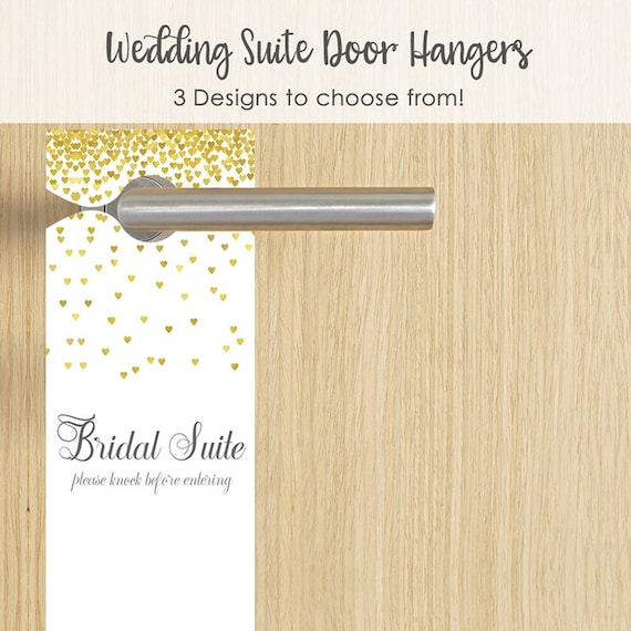 2 Bridal Suite Sign & Groom Suite Sign Bridal Dressing Room - Etsy