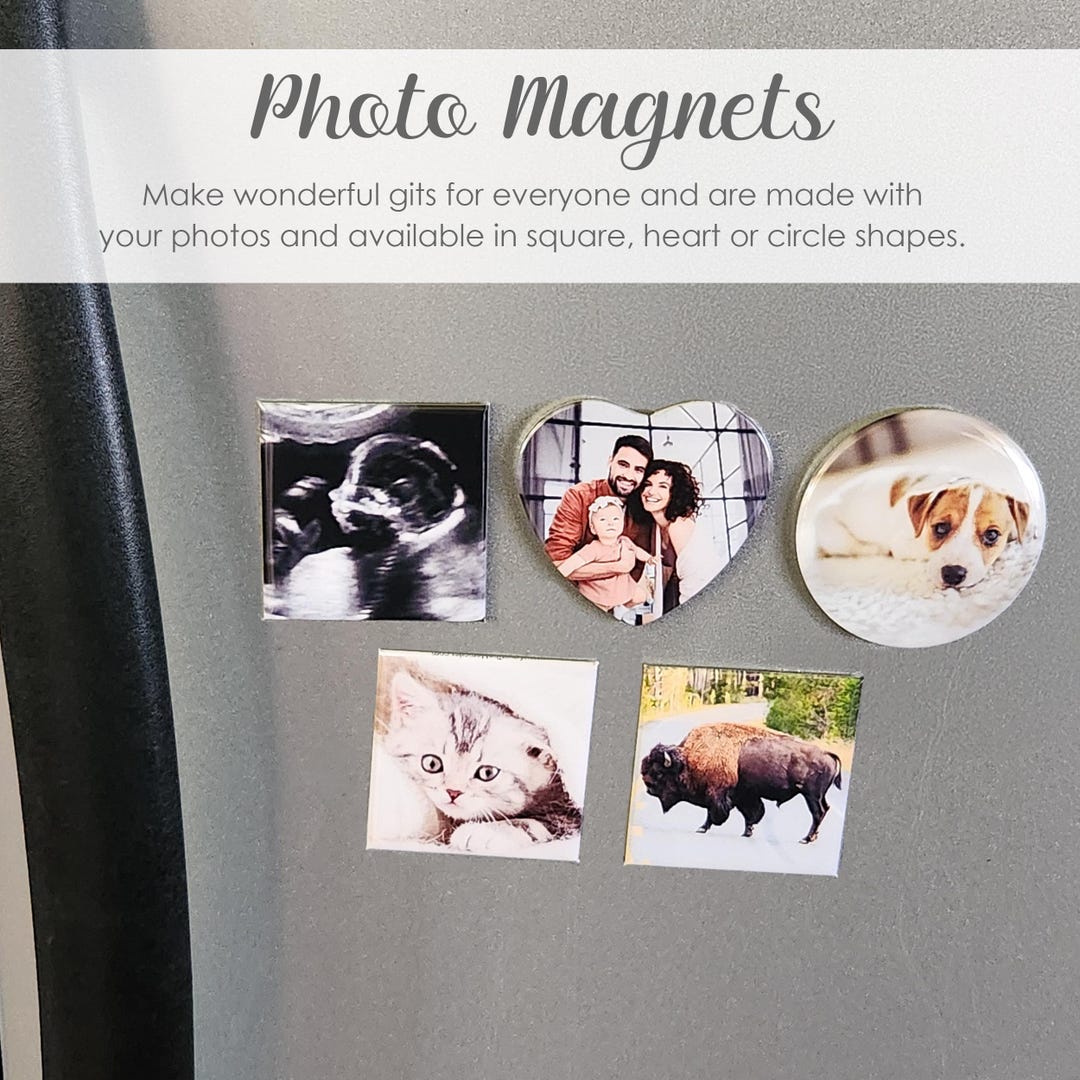 Square Photo Magnet, Picture Magnet, Refrigerator Pic Magnets ...