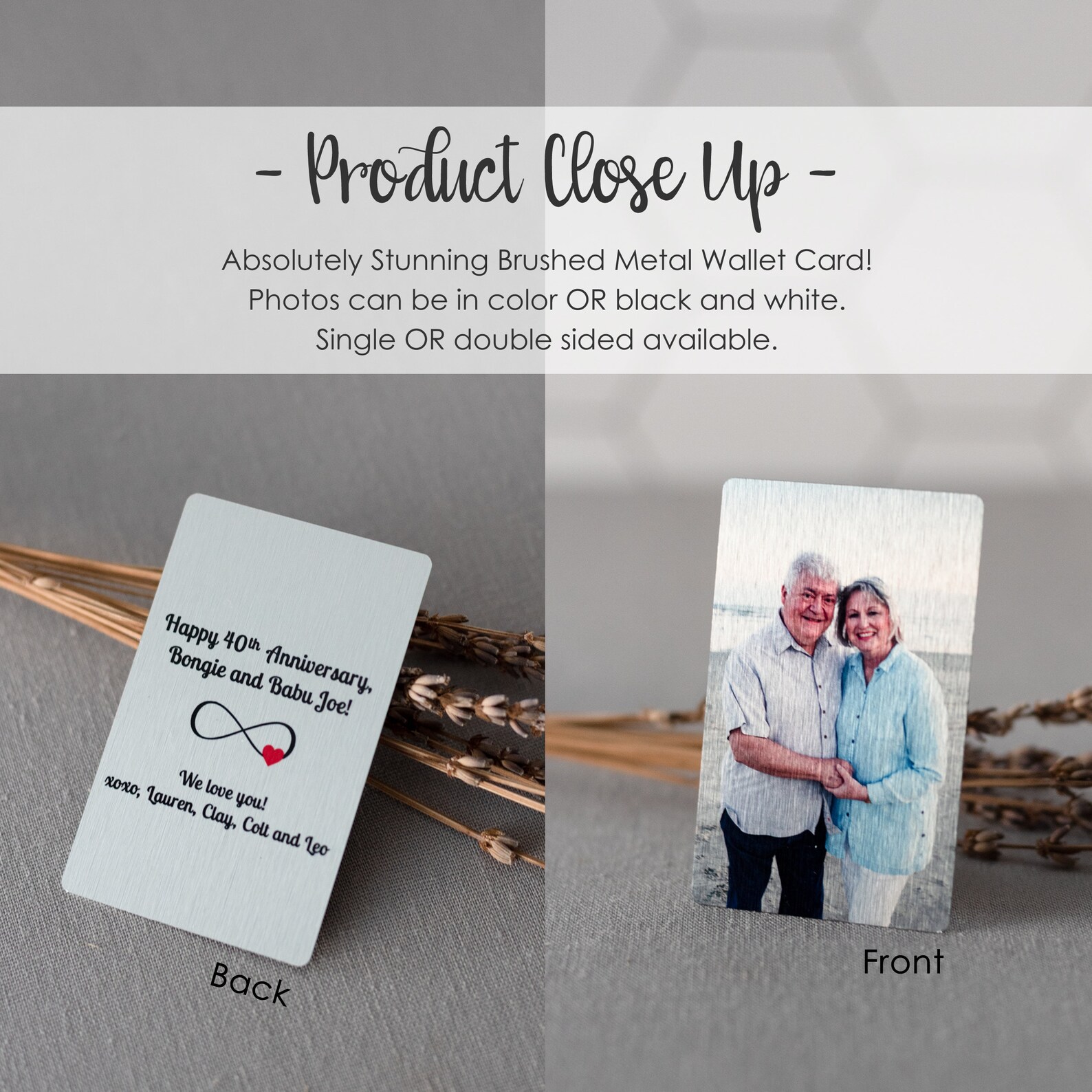 Personalized Wallet Card Picture Wallet Card Picture Wallet - Etsy