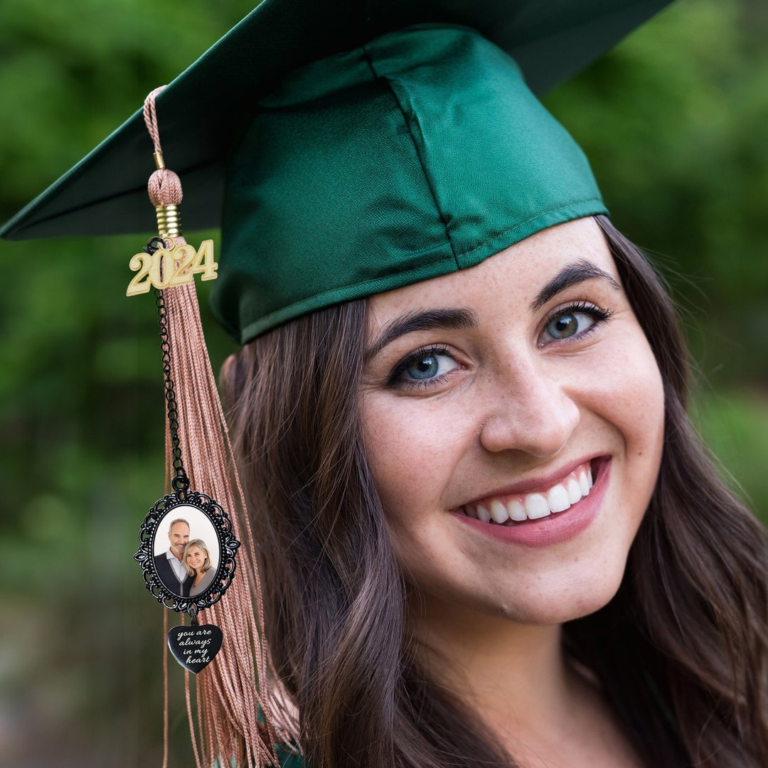 Graduation Photo Charm, Graduation Memorial Tassel, Tassel Photo ...