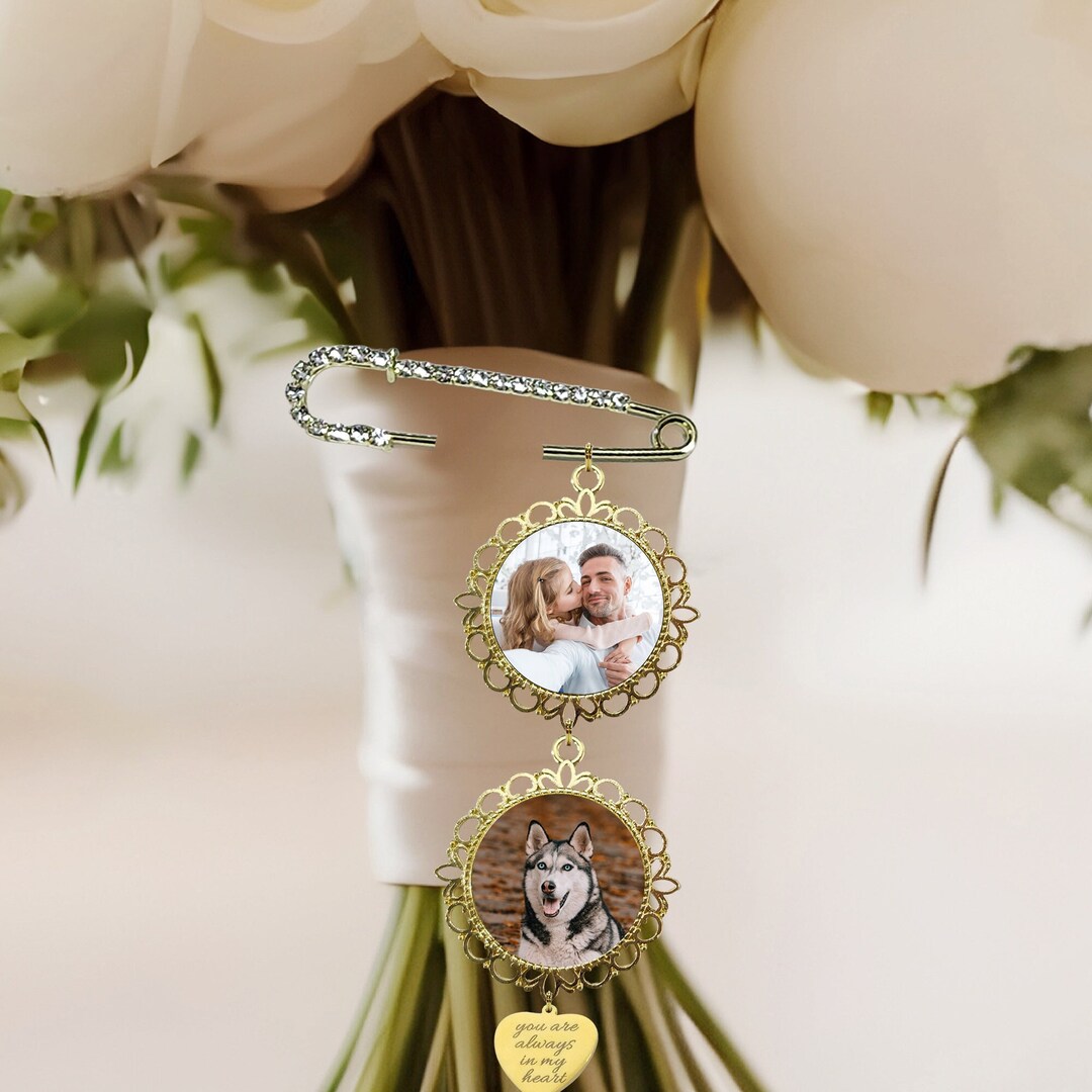 Remembrance Charm for Wedding Bouquet Walk Me Down the Aisle Charm ...
