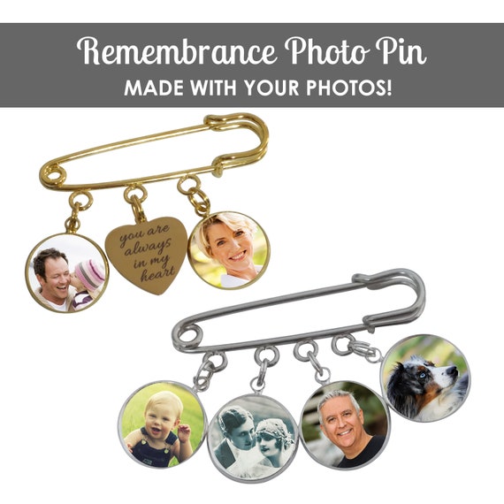 Graduation Memorial Charm Memorial Pin for Graduation - Etsy