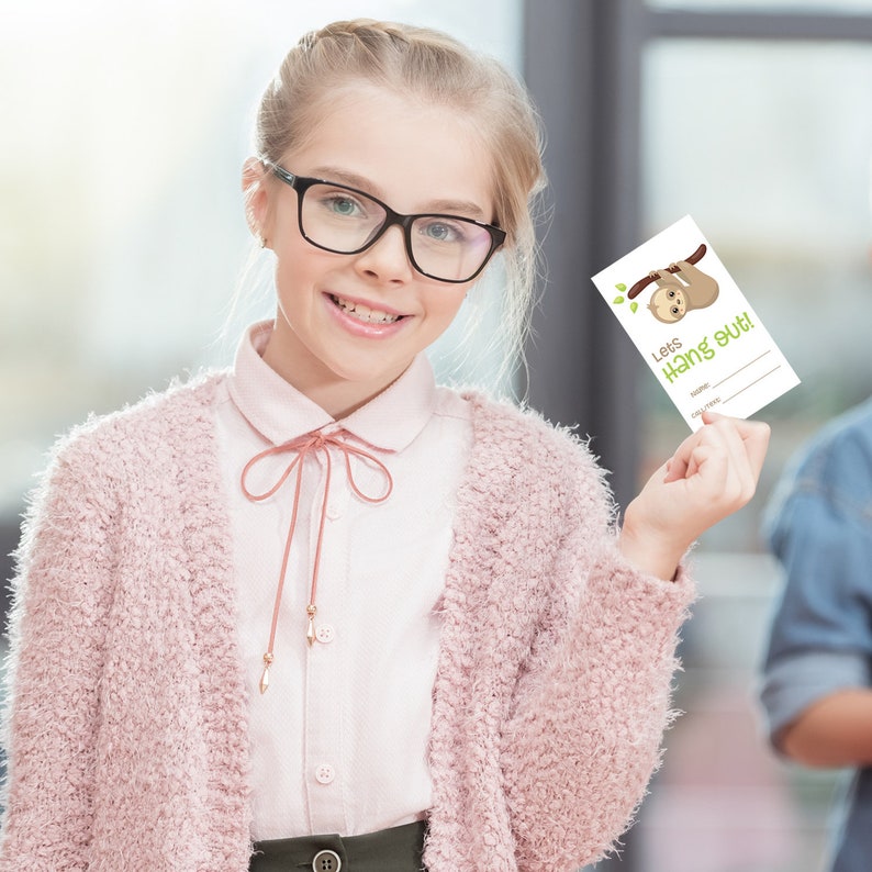 25 Kids Calling Cards- Playdate Cards- Play Date Cards- Keep in Touch ...