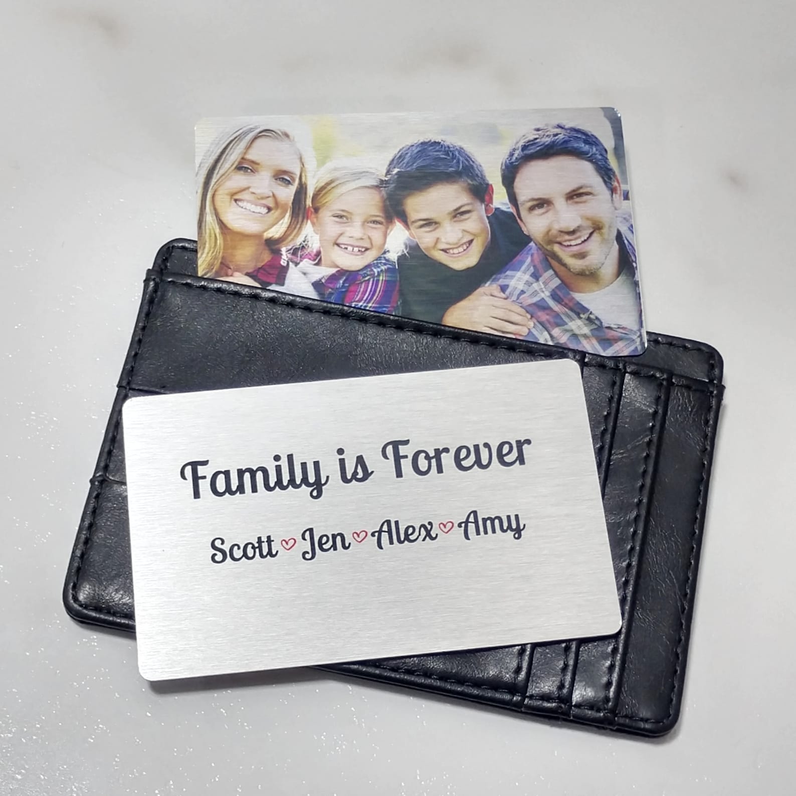 Personalized Wallet Card Picture Wallet Card Picture Wallet - Etsy
