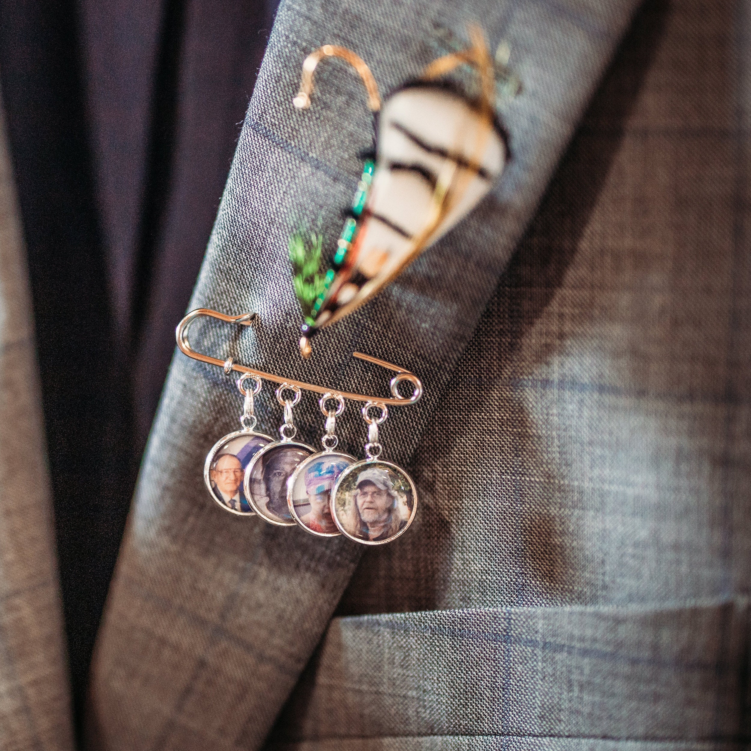 Graduation Memorial Charm Memorial Pin for Graduation - Etsy