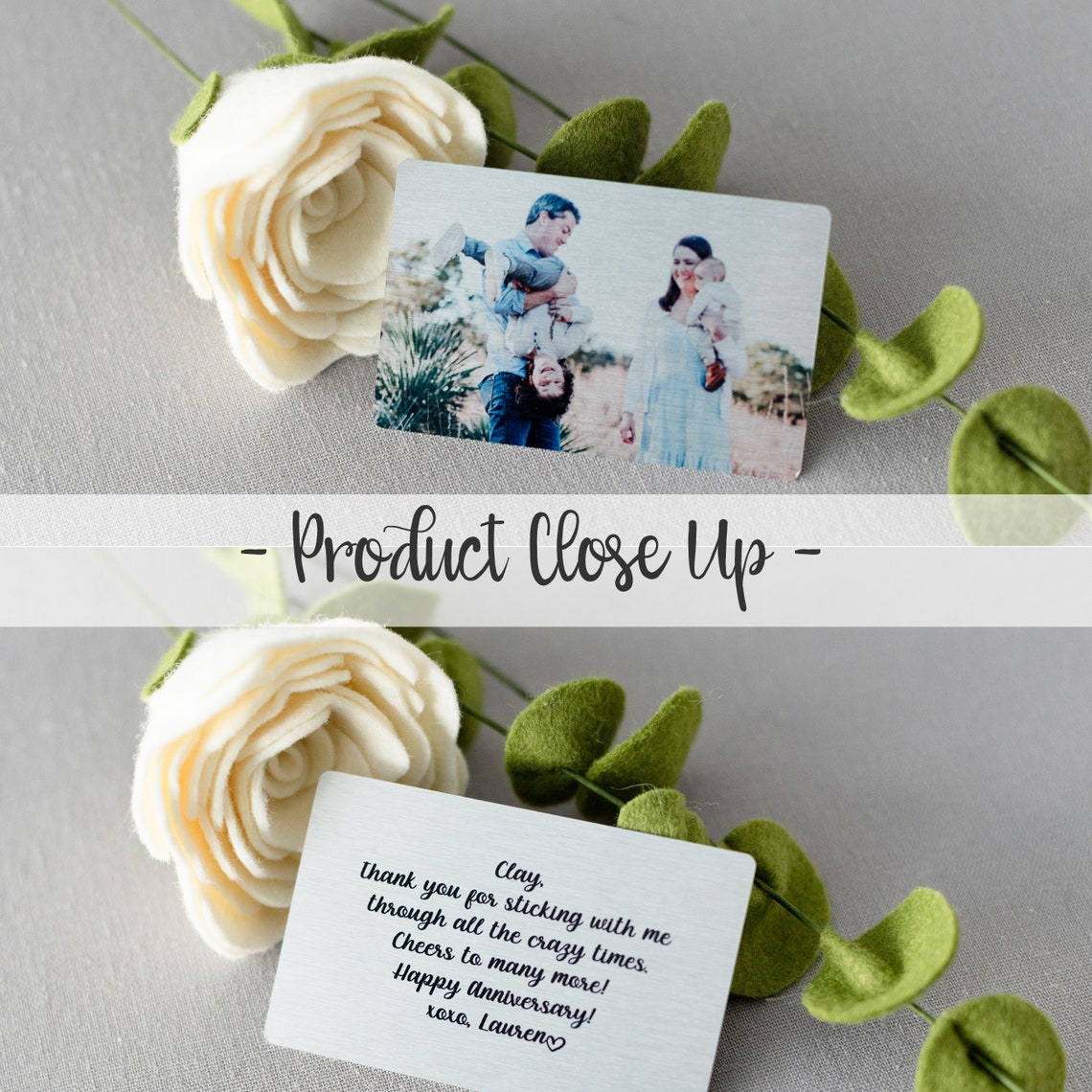 Personalized Wallet Card Picture Wallet Card Picture Wallet - Etsy