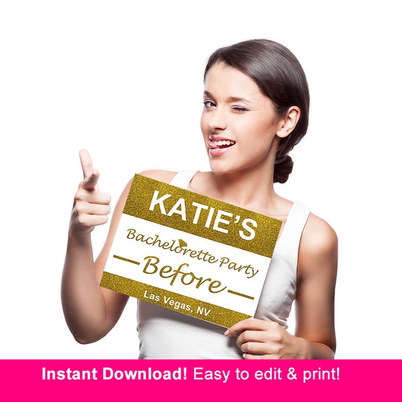 Bachelorette Party Printable Bachelorette Party Signs - Etsy