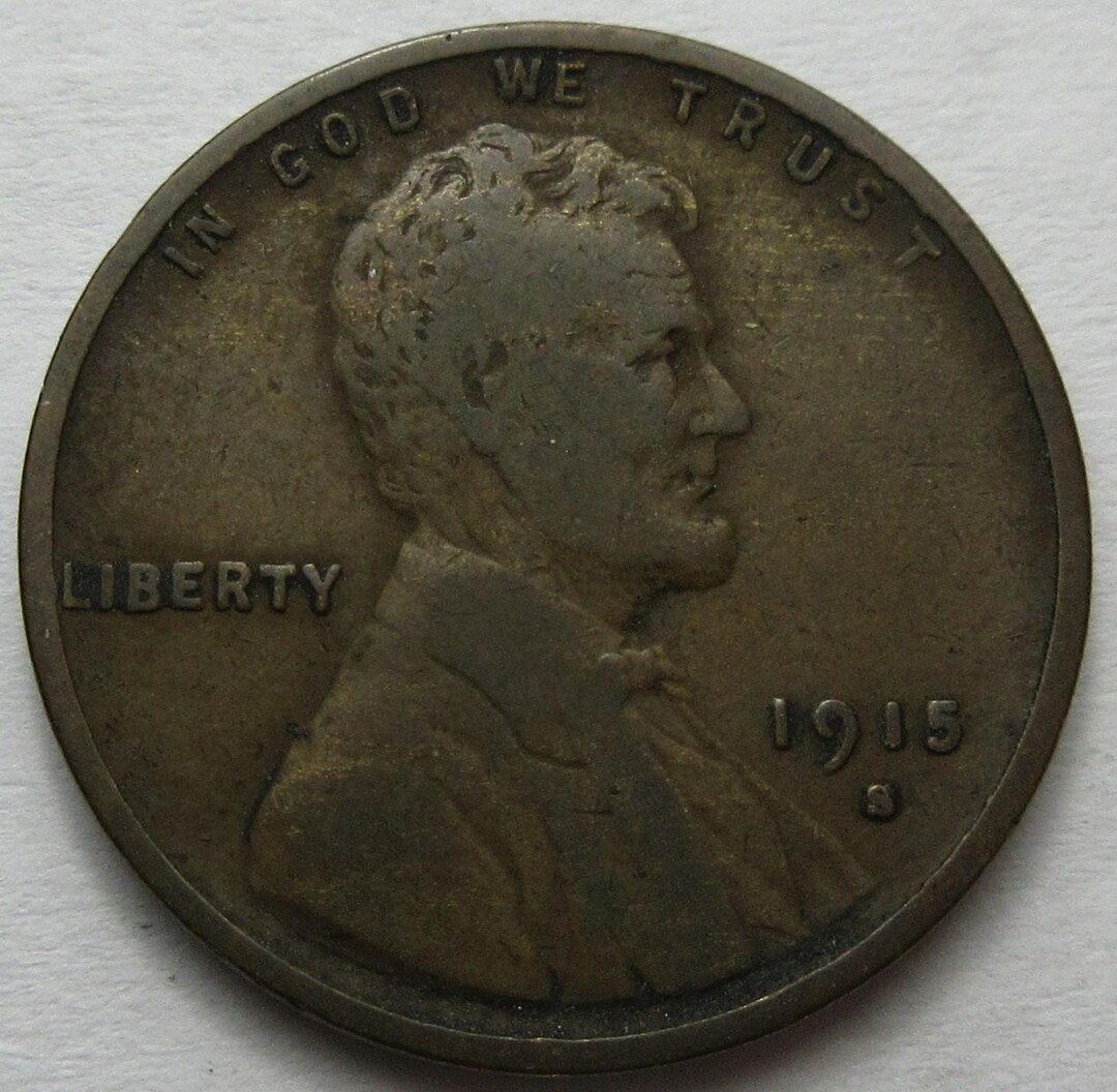 1915-S Lincoln Wheat Cent -fine- (#e1024a) - Etsy
