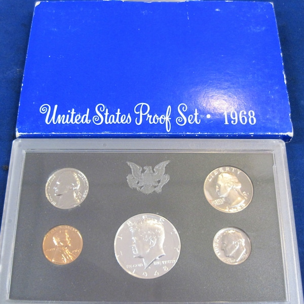 1968 Proof Coins - Etsy