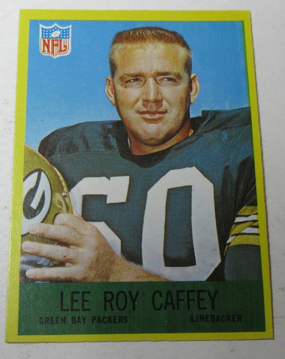1967 Lee Roy Caffey Football Card E112B | Etsy
