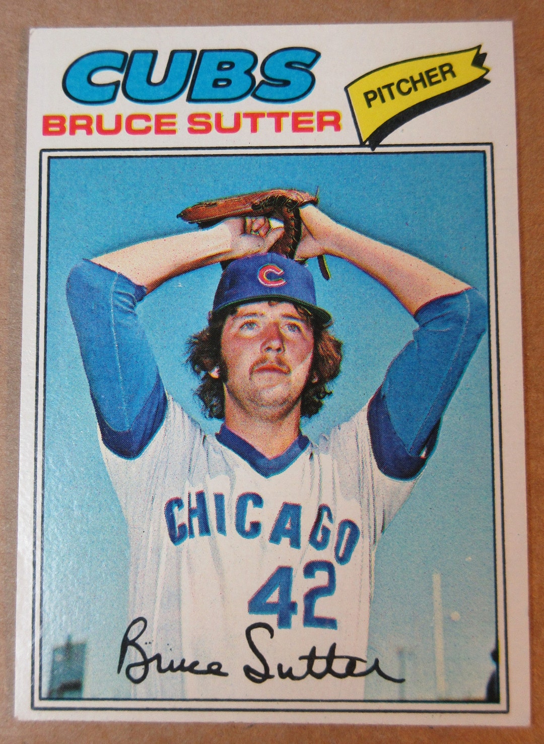 1977 Topps Bruce Sutter Chicago Cubs Card No. 144 (#e414c) - Etsy