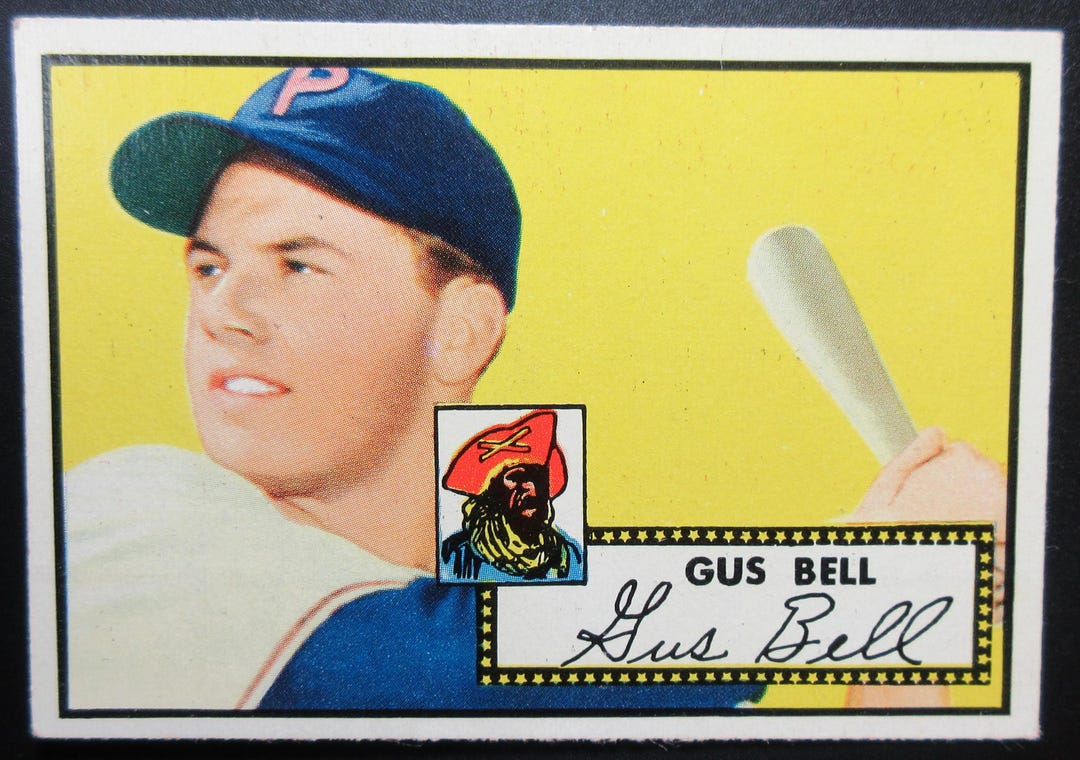 1952 Topps Gus Bell Card Number 170 (#e526z) - Etsy