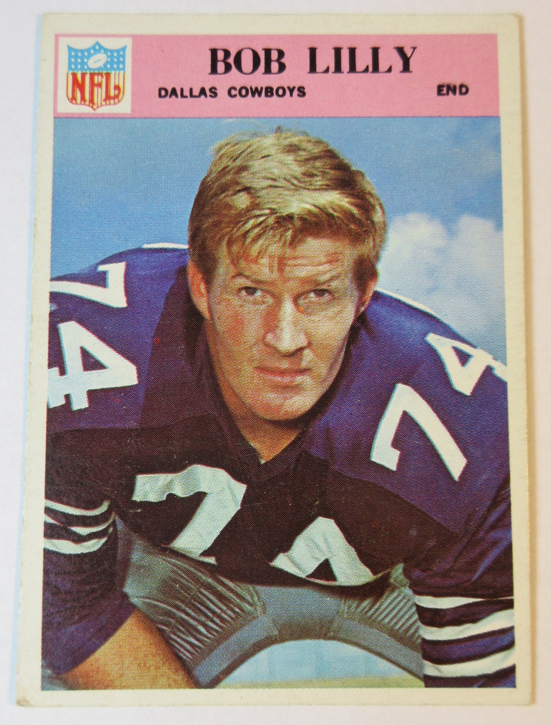 1966 Philadelphia Bob Lilly Card No. 60 (#e55b) - Etsy