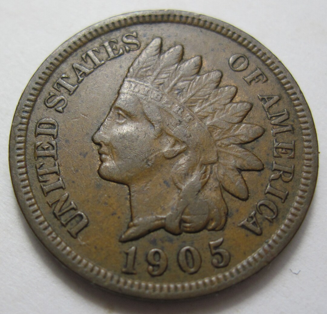 1905 Indian Head Cent Grades Fine (#e99h) - Etsy