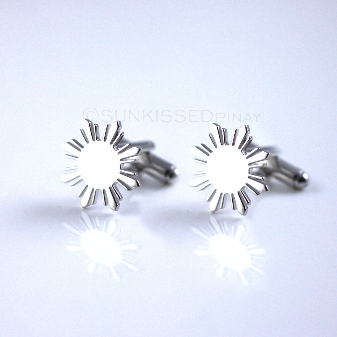Philippine Sun Cufflinks Filipino Wedding Men's - Etsy