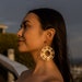 Philippine Sun Hoop Earrings, Filipino Pride Jewelry for Women ...